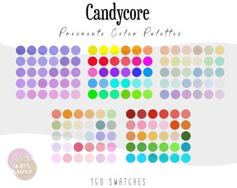 Aesthetic Procreate Color Palette MEGA BUNDLE Color Palette for ...