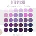 Pastel Goth Procreate Color Palette Bundle | Color Palette for ...