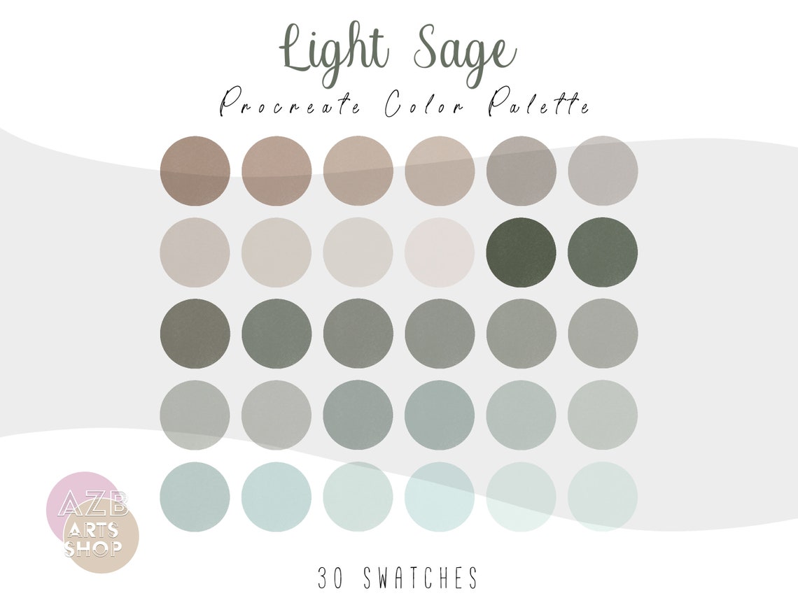 Cozy Soft Procreate Color Palette Bundle Color Palette for Procreate ...