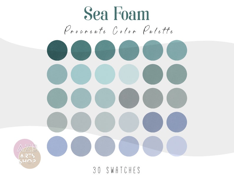 Pastel Cute Procreate Color Palette Bundle Color Palette For Procreate Procreate Swatches