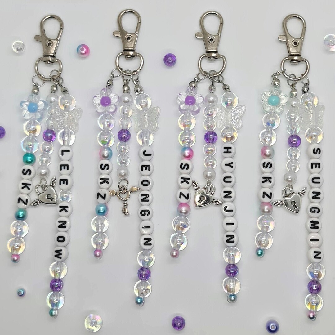 Stray Kids Keychains | SKZ Bias Charm | K-pop Keychain, SKZ Accessory ...