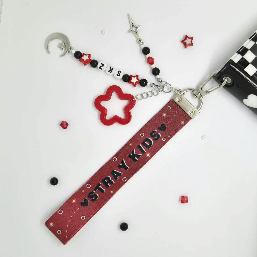Stray Kids Lanyard & Keychain | Wrist Strap | Lightstick Accessory - Etsy