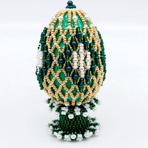 Seed Beaded Easter Egg PDF Tutorial - Etsy