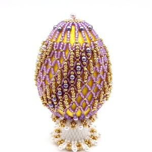 Seed Beaded Easter Egg PDF Tutorial - Etsy