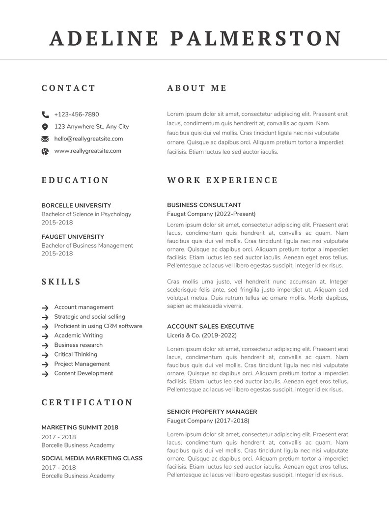 Custom Resume - Etsy