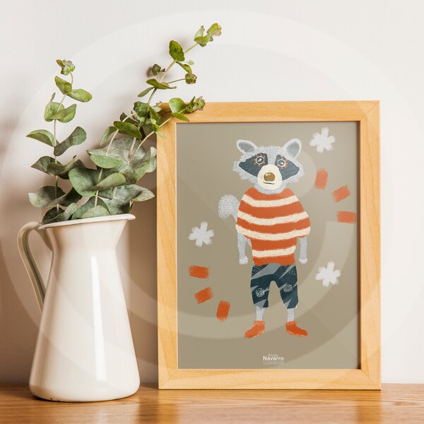 Raton laveur - Etsy France