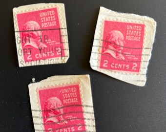John Adams Stamp 2c - Etsy