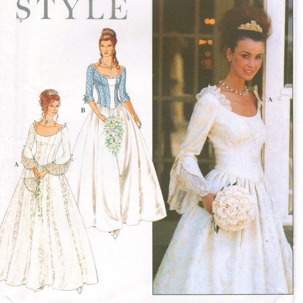 Simplicity Wedding Dress Pattern - Etsy