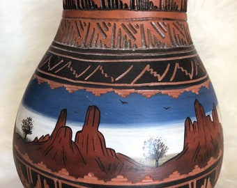 Southwest Vase - Etsy