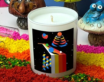 Psychedelic Candles - Etsy
