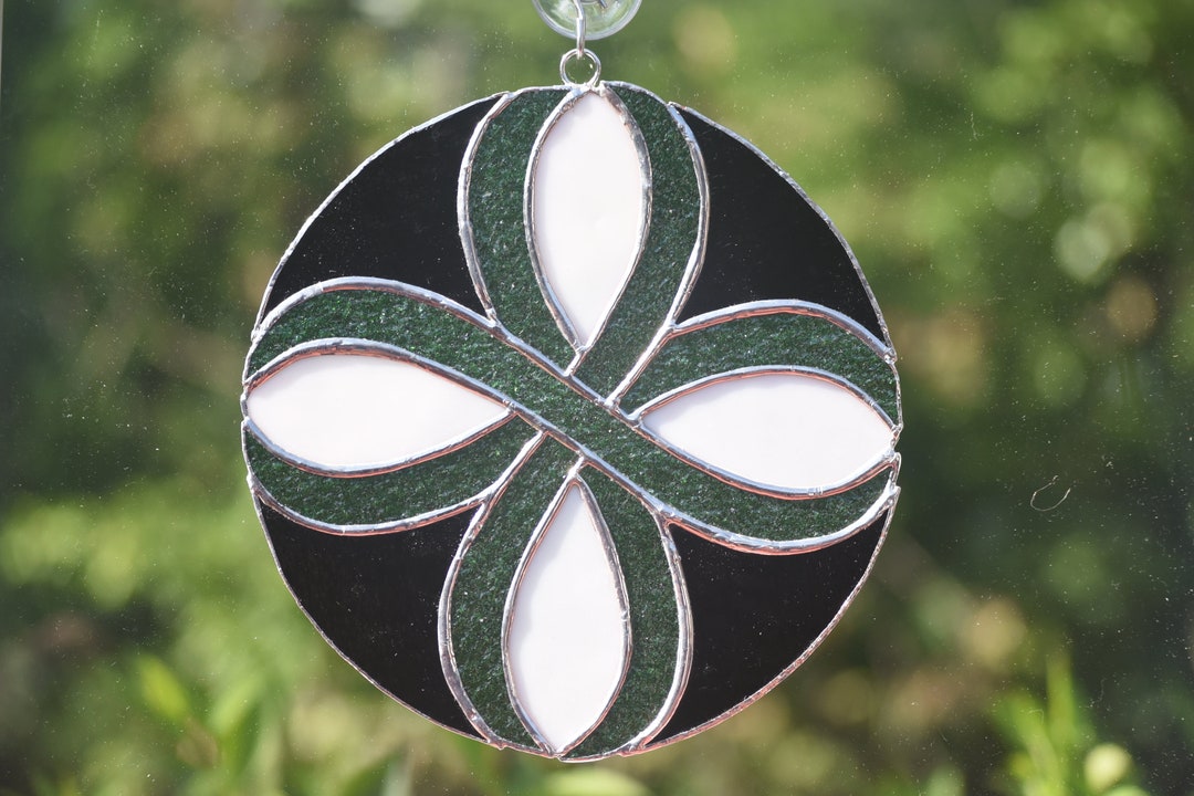 Celtic Infinity Cross Suncatcher - Etsy