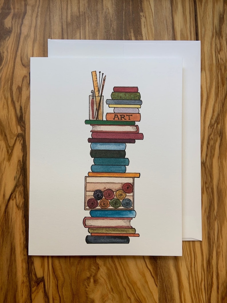 Artistic Book Lover, Greeting Cards, Art Cards, All Occasion Cards ...