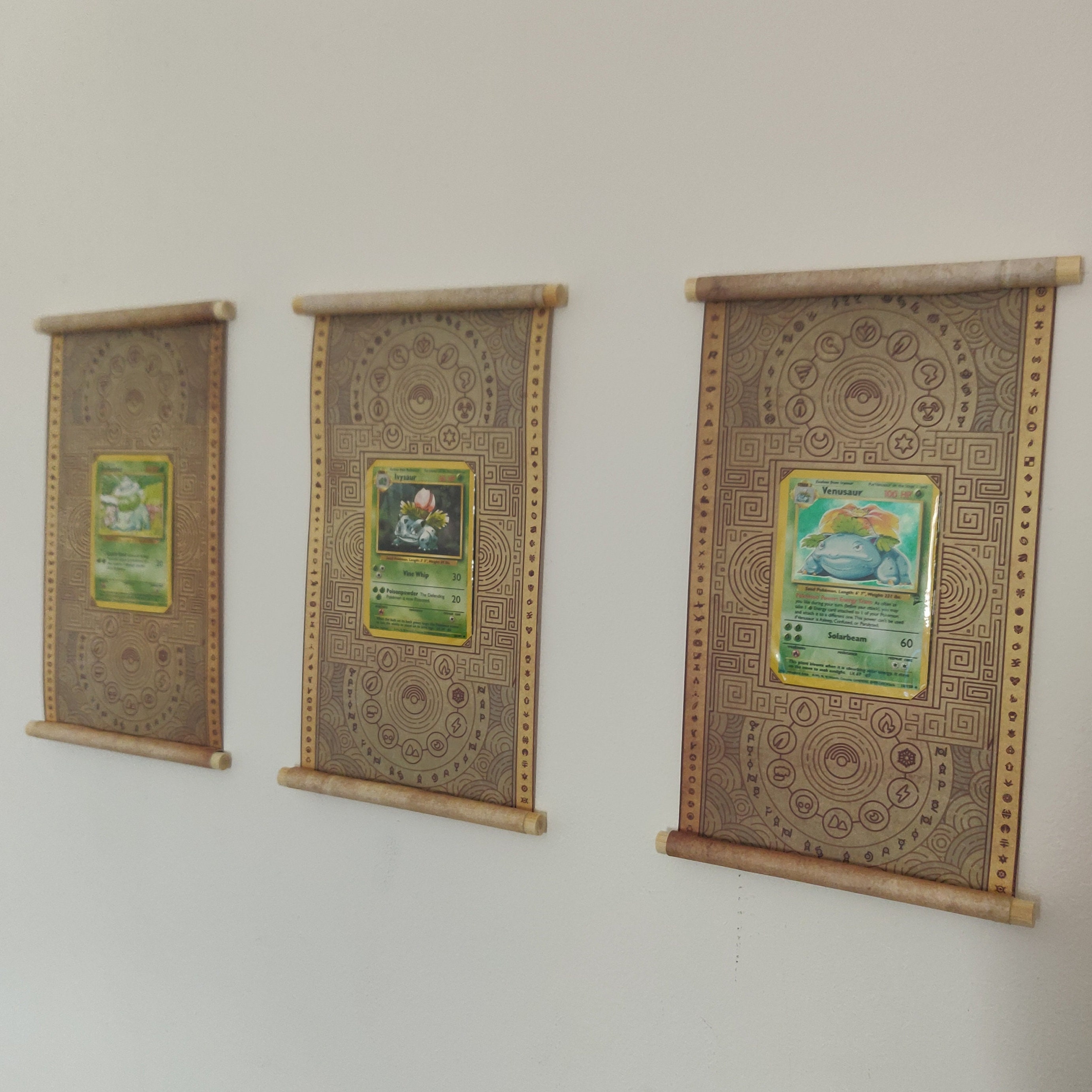 Pokémon Card Display Poster - Etsy
