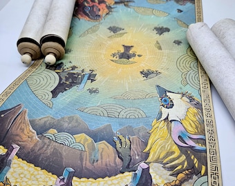 Tears of the Kingdom Light Dragon Print - Etsy