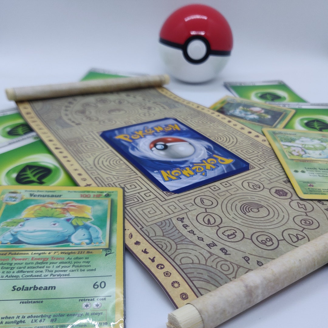 Pokémon Card Display Poster - Etsy