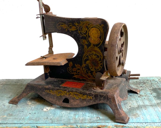 Vintage 1930s "little Miss" Toy Sewing Machine - Lindstrom Tool & Toy ...