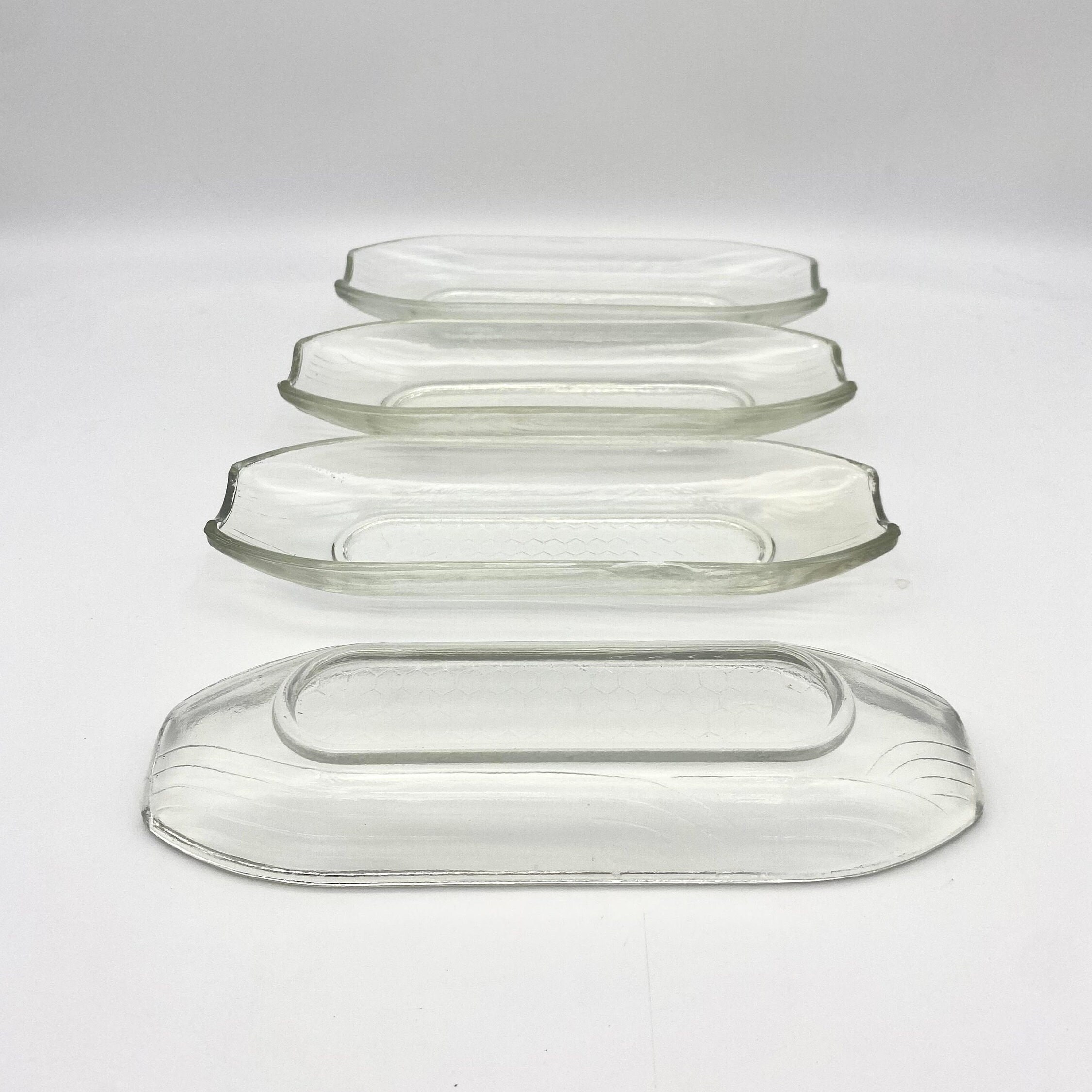 Set of 4 Vintage Glass Corn on the Cob Holders - Etsy