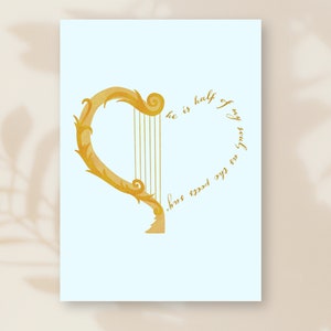 The Song of Achilles Inspired Lyre Print | Digital Download - Etsy