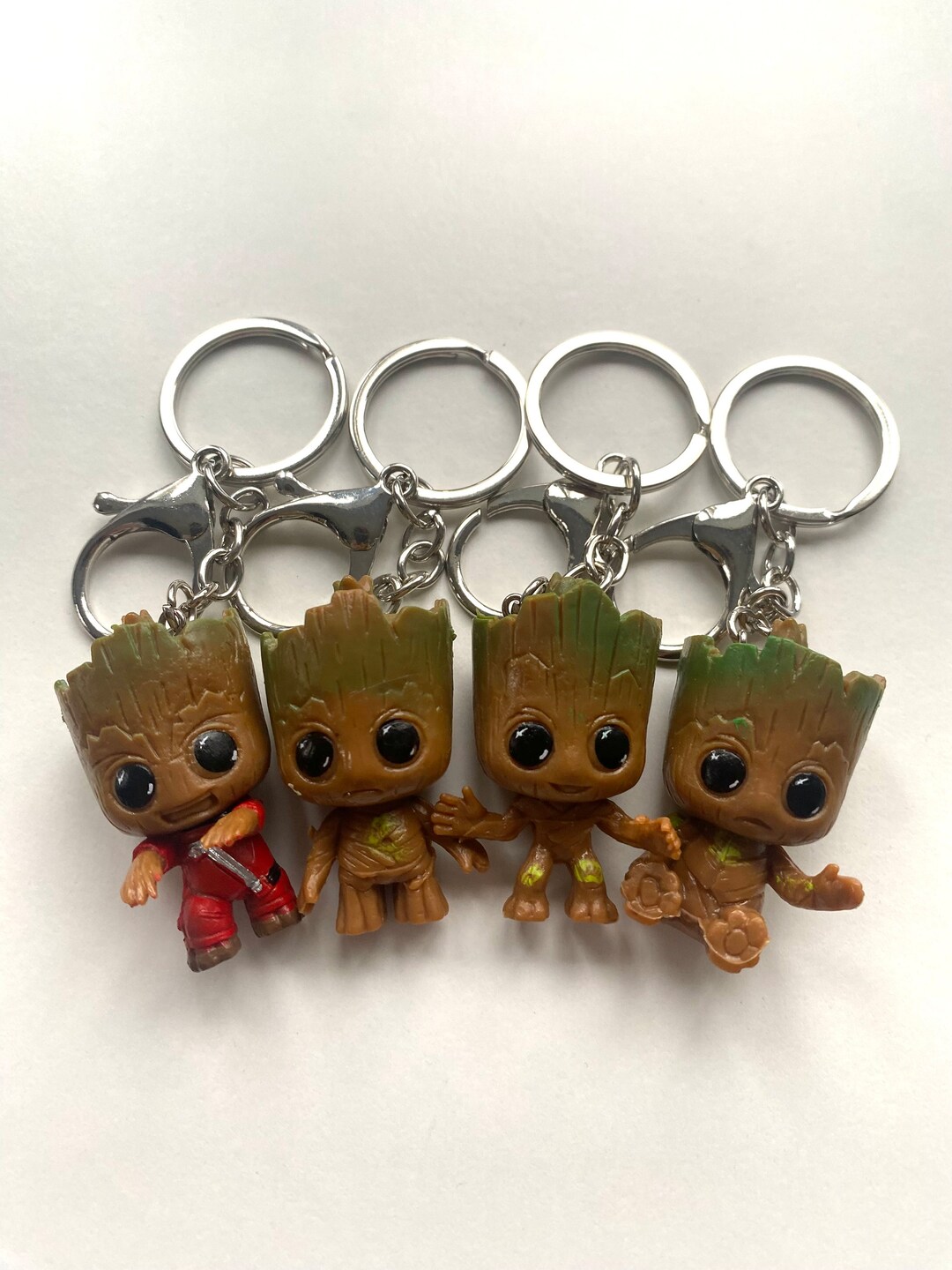 Marvel Guardians of the Galaxy Groot Keyring Baby Groot Cute - Etsy