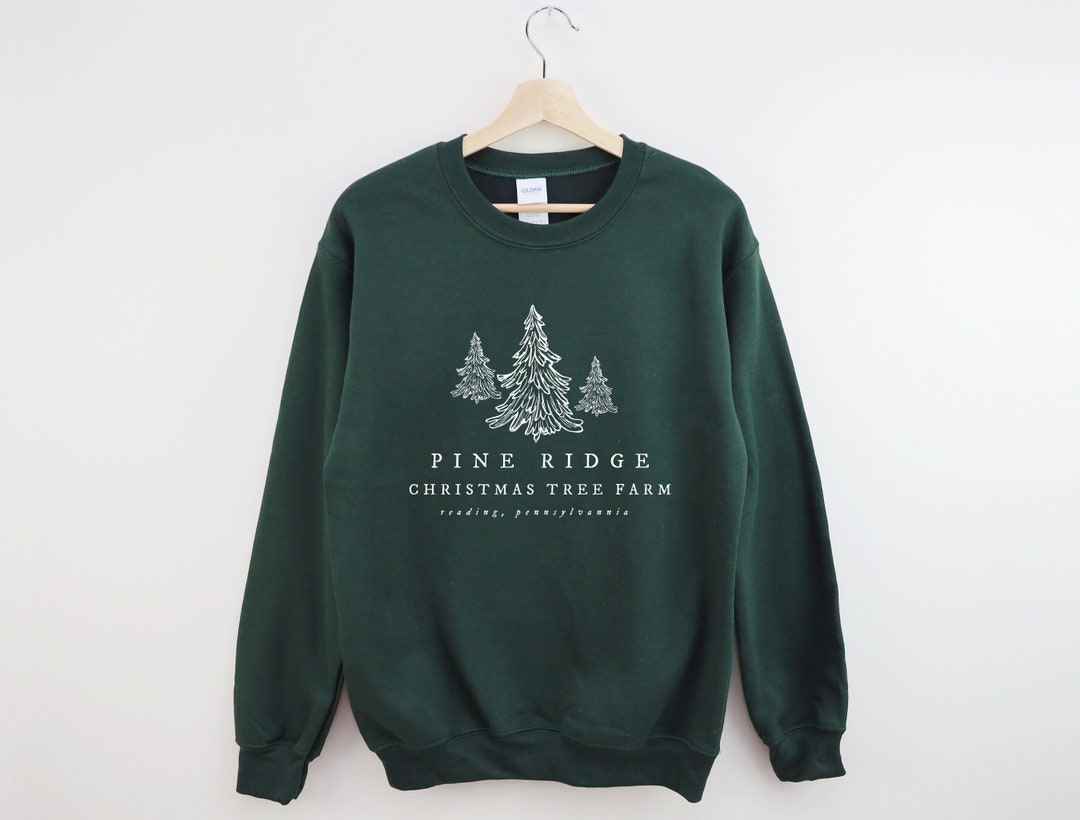 Christmas Tree Farm Sweatshirt Tree Farm Sweatshirt - Etsy