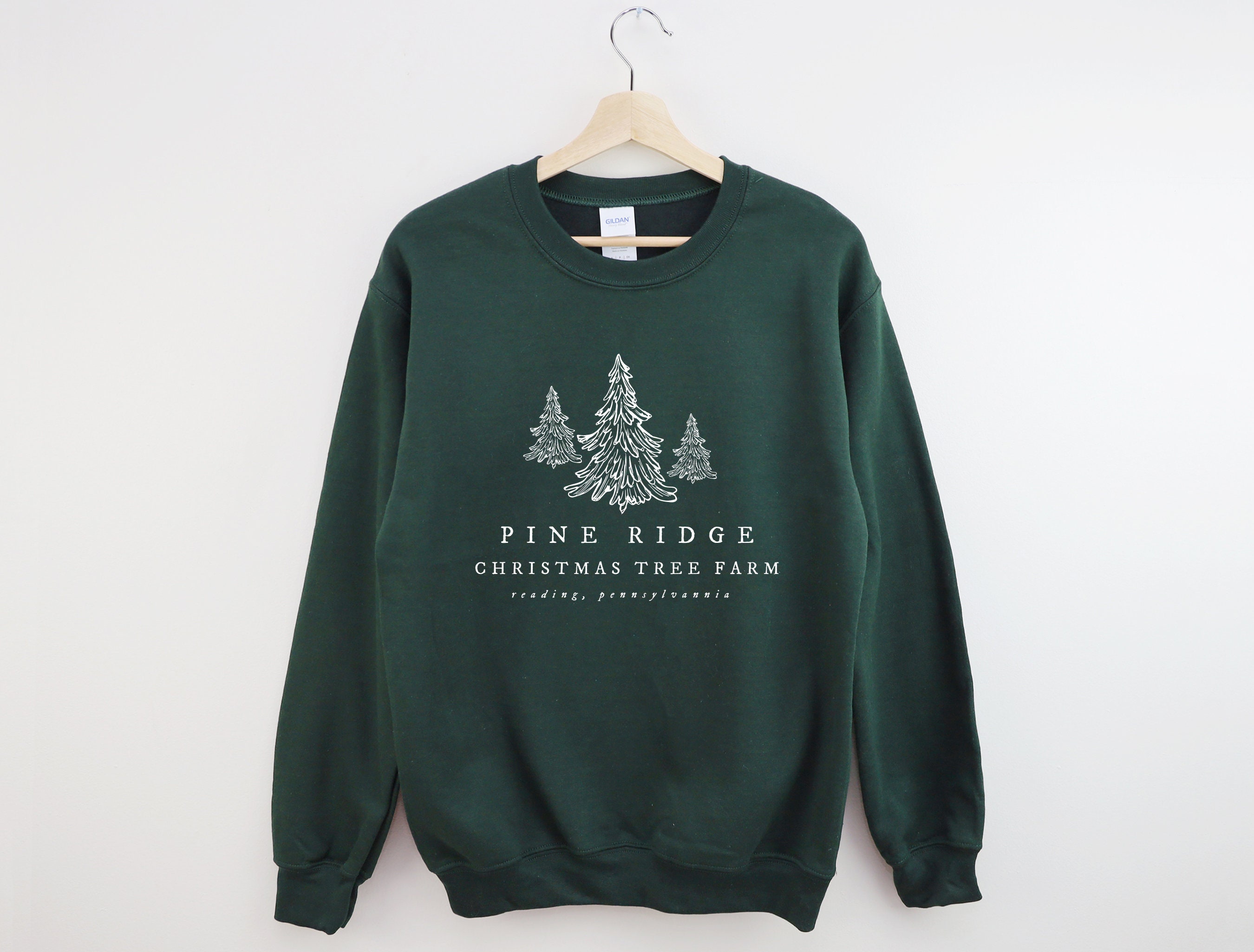 Christmas Tree Farm Sweatshirt Tree Farm Sweatshirt - Etsy
