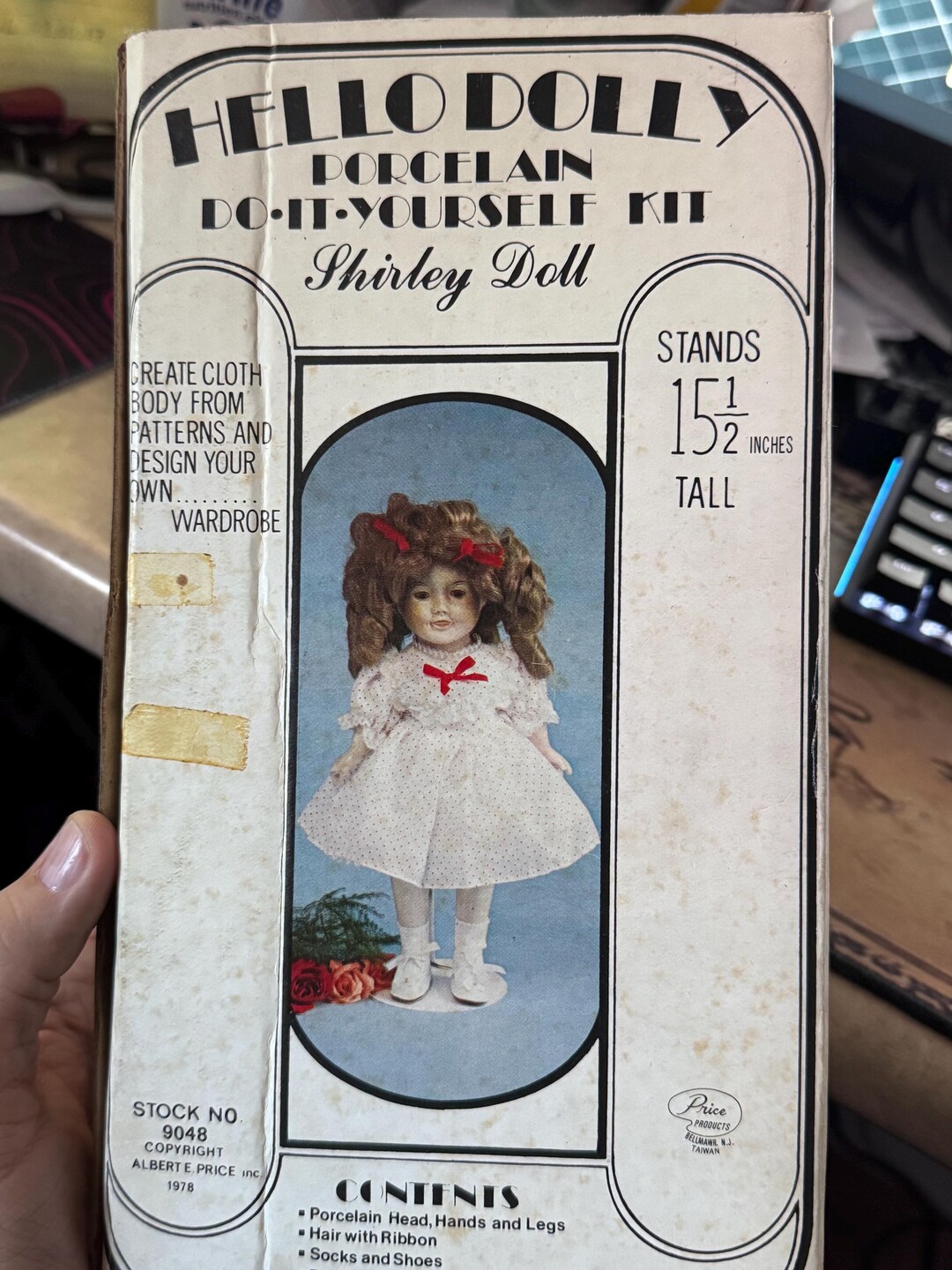 Hello Dolly Shirley Doll Porcelain DIY Kit - Etsy