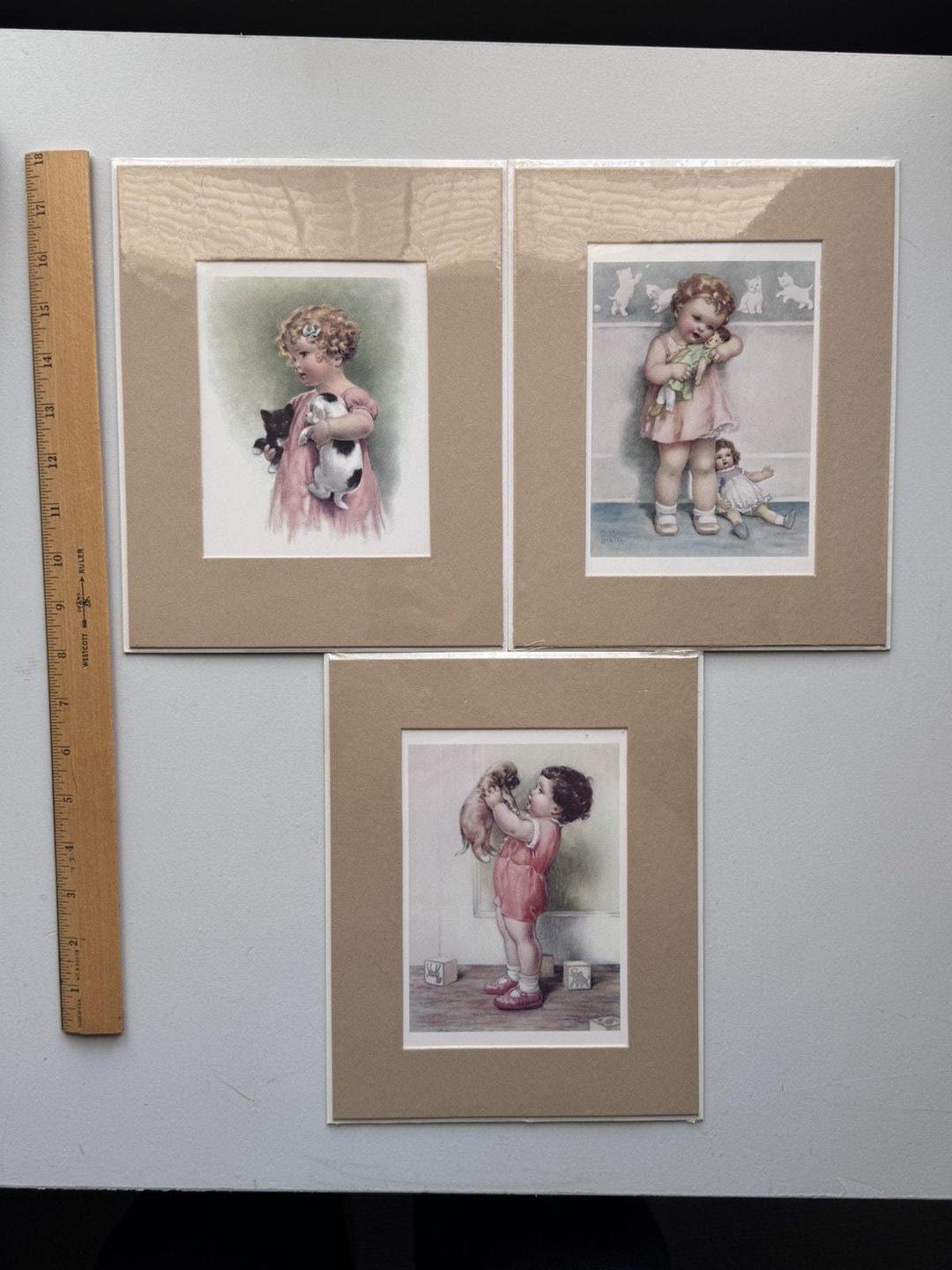 Bessie Pease Gutmann Set of 3 1980's Portal Publications Litho Prints ...