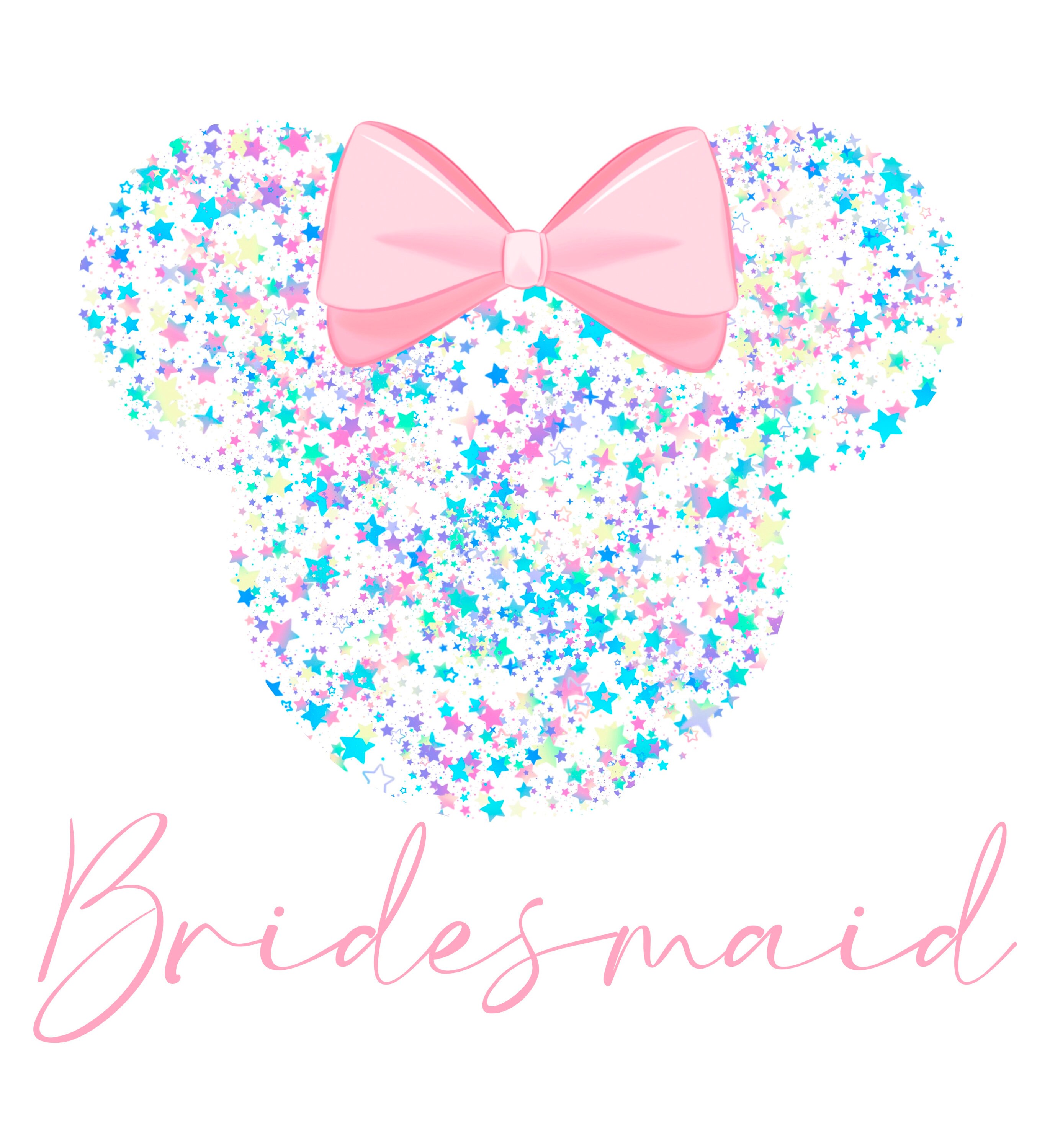 Minnie Bride Minnie Bridesmaid Bride PNG Bride Bachelorette - Etsy