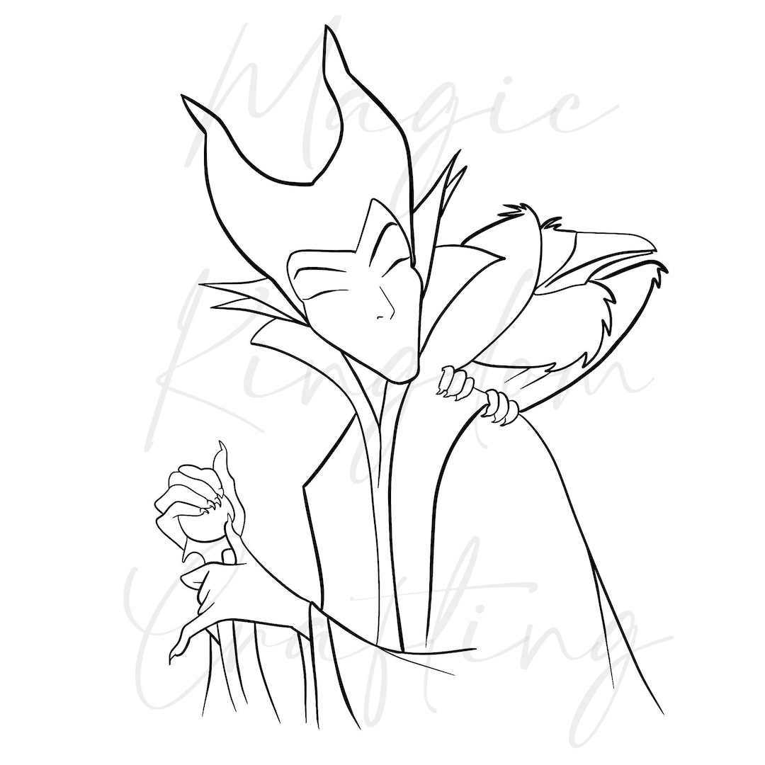 Maleficent Art, Line Art, Maleficent, Line Design, Sleeping Beauty ...