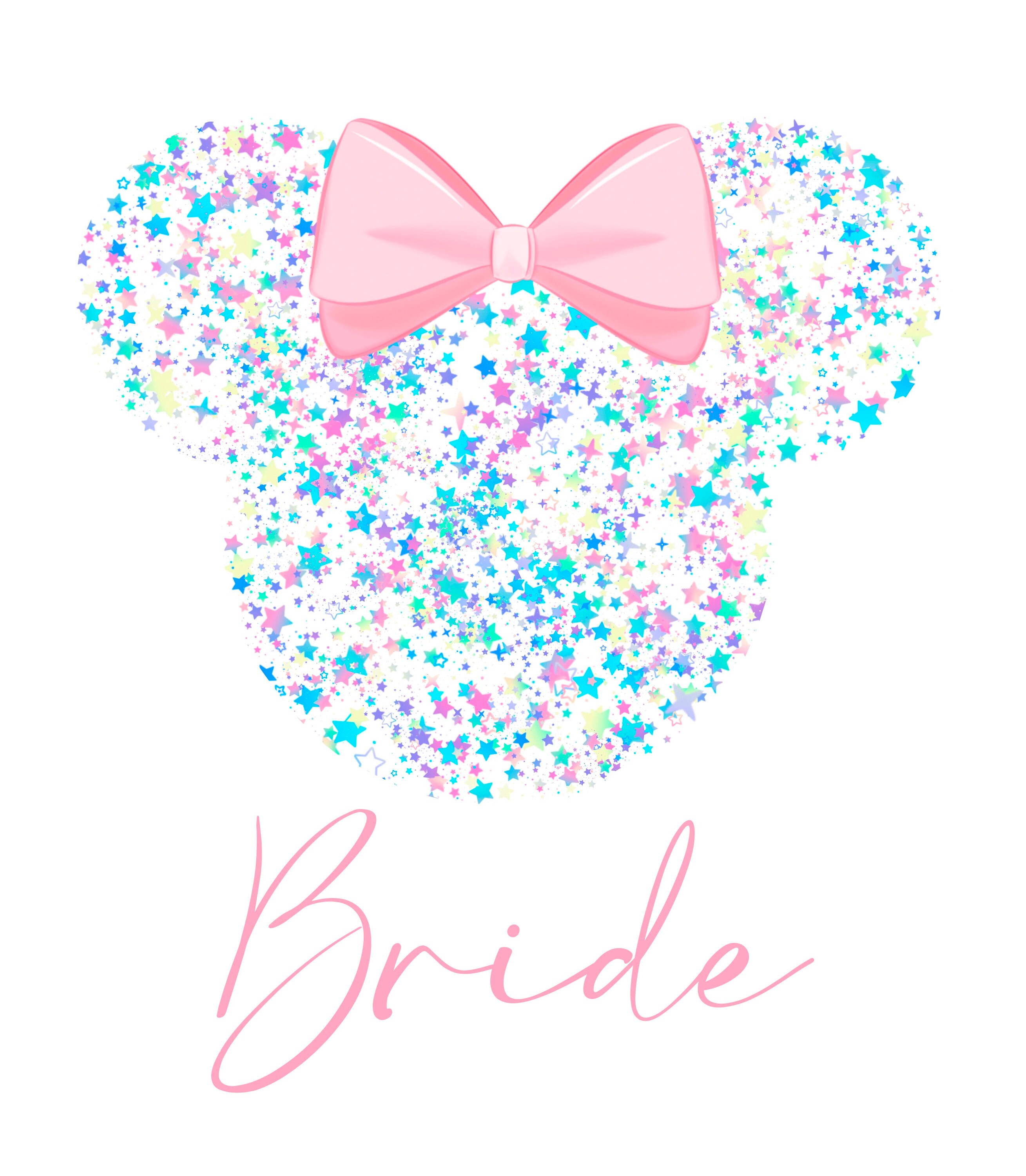 Minnie Bride Minnie Bridesmaid Bride PNG Bride Bachelorette - Etsy