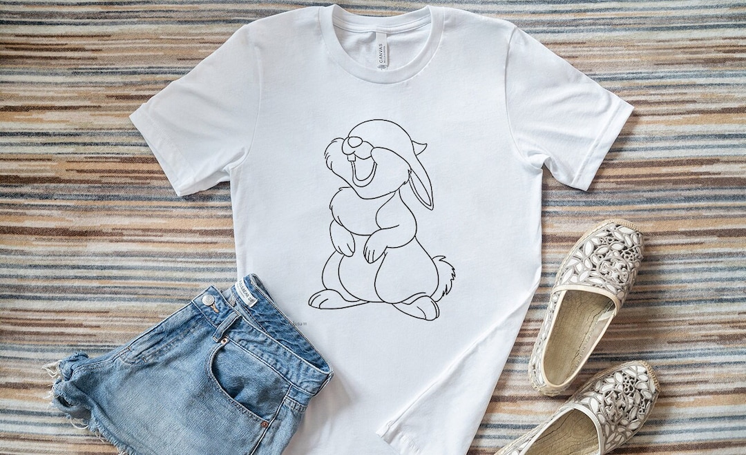 Thumper Art, Line Art, Thumper, Line Design, Bambi, Bambi Design ...