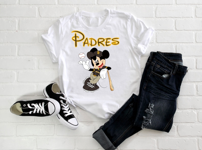 Baseball Mickey Padres Digital Download PNG Design, San Diego, San ...