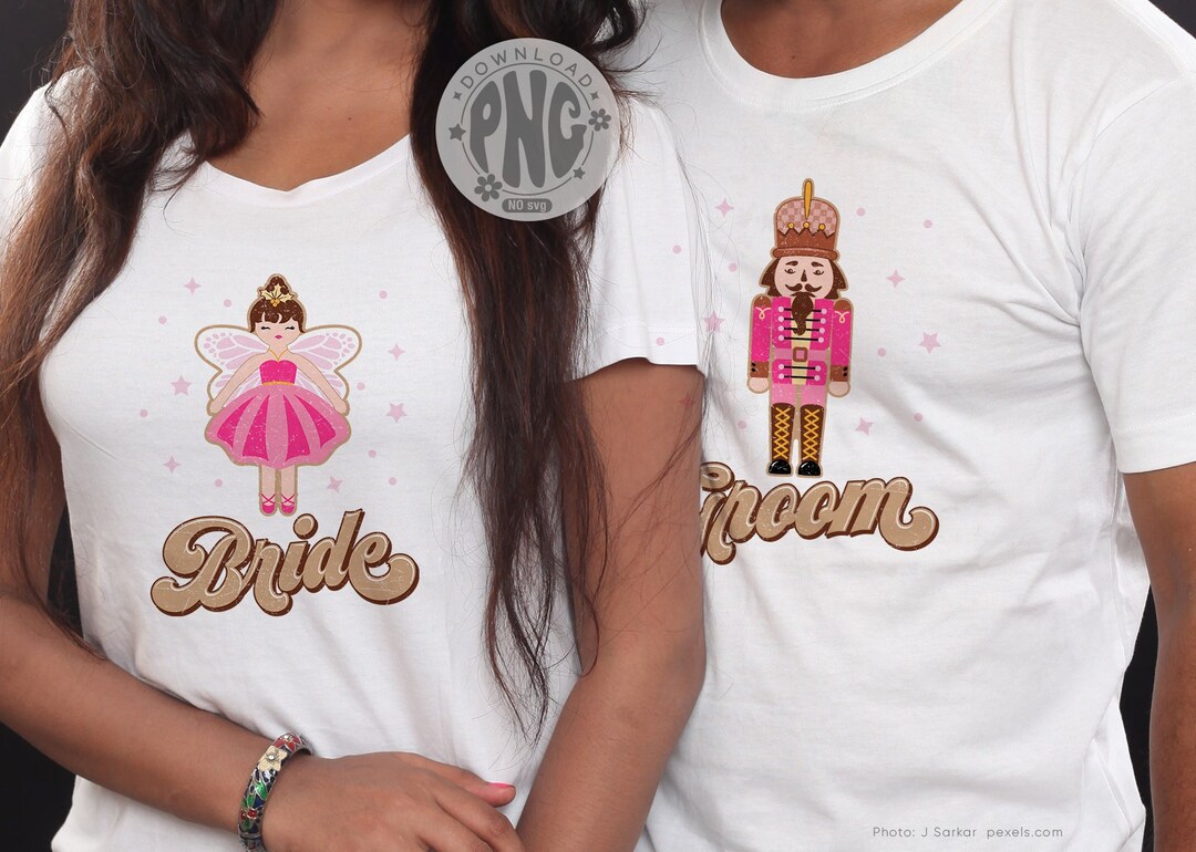 Bride Groom Christmas PNG Nutcracker Princess Fairy Retro Vintage ...
