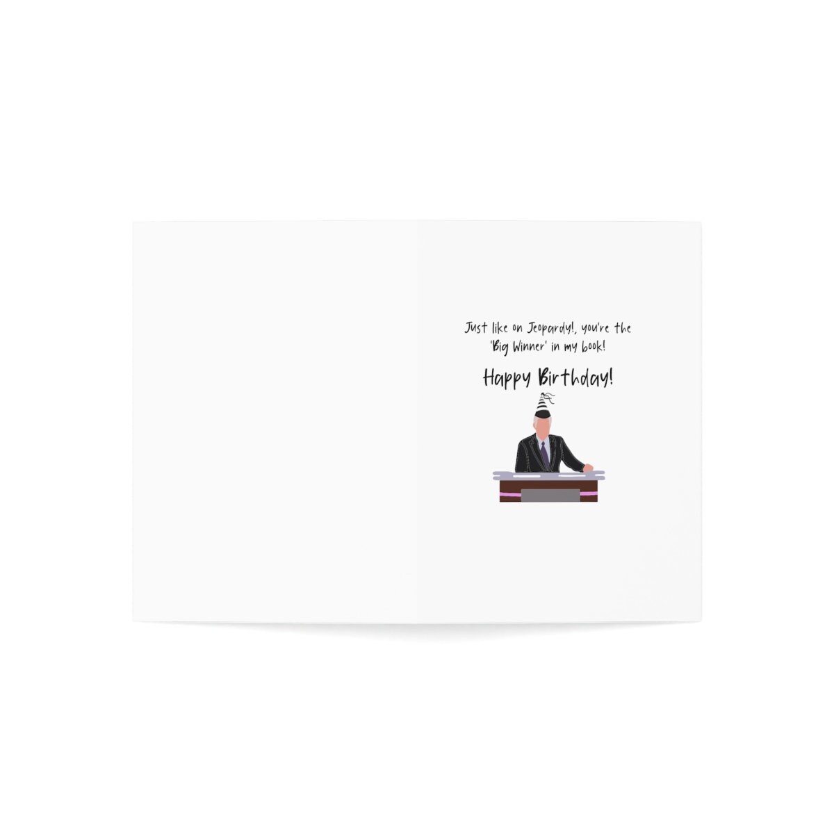 Jeopardy Birthday Card - Quiz Themed Birthday - Cute Birthday Card ...