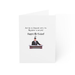 Jeopardy Birthday Card - Quiz Themed Birthday - Cute Birthday Card ...