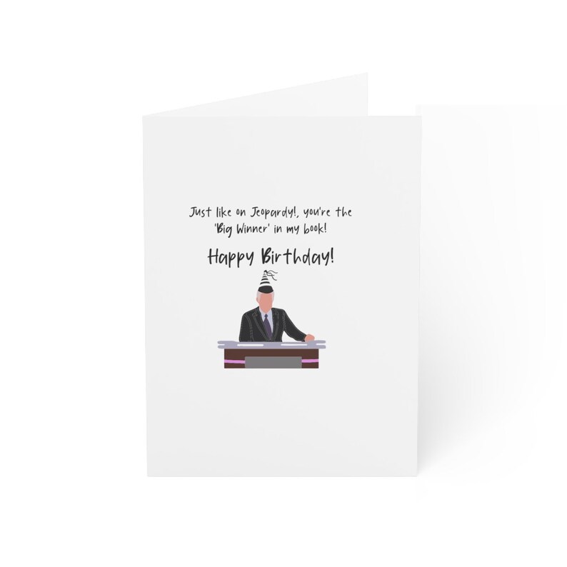 Jeopardy Birthday Card - Quiz Themed Birthday - Cute Birthday Card ...