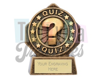 Trivia Trophy. Great Trophy for Your Next Family Game Night And/or ...