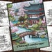 Chinese Landscape Coloring Book | 25 Serene Scene Pages (instant ...