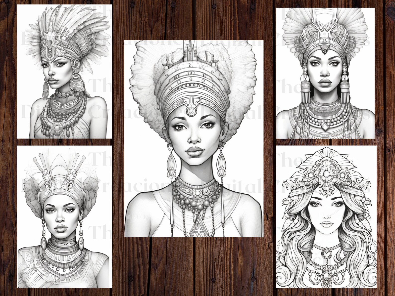 Princesses Coloring Book 25 Adults and Kids Printable - Etsy