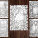 Magical Window Coloring Book 25 Adults and Kids Printable Coloring ...