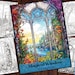Magical Window Coloring Book 25 Adults and Kids Printable Coloring ...