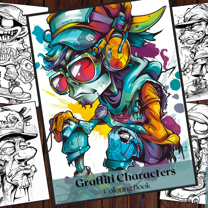 Coloring Pages Gangster - Etsy