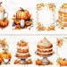 Pumpkin Spice Clipart Bundle-pumpkin Coffee Autumn-40 Images PNG Format ...