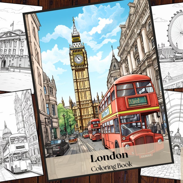 Adult Coloring Book - Etsy