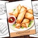 Chinese Food Coloring Book | Grayscale Culinary Art (printable PDF) - Etsy