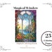 Magical Window Coloring Book 25 Adults and Kids Printable Coloring ...
