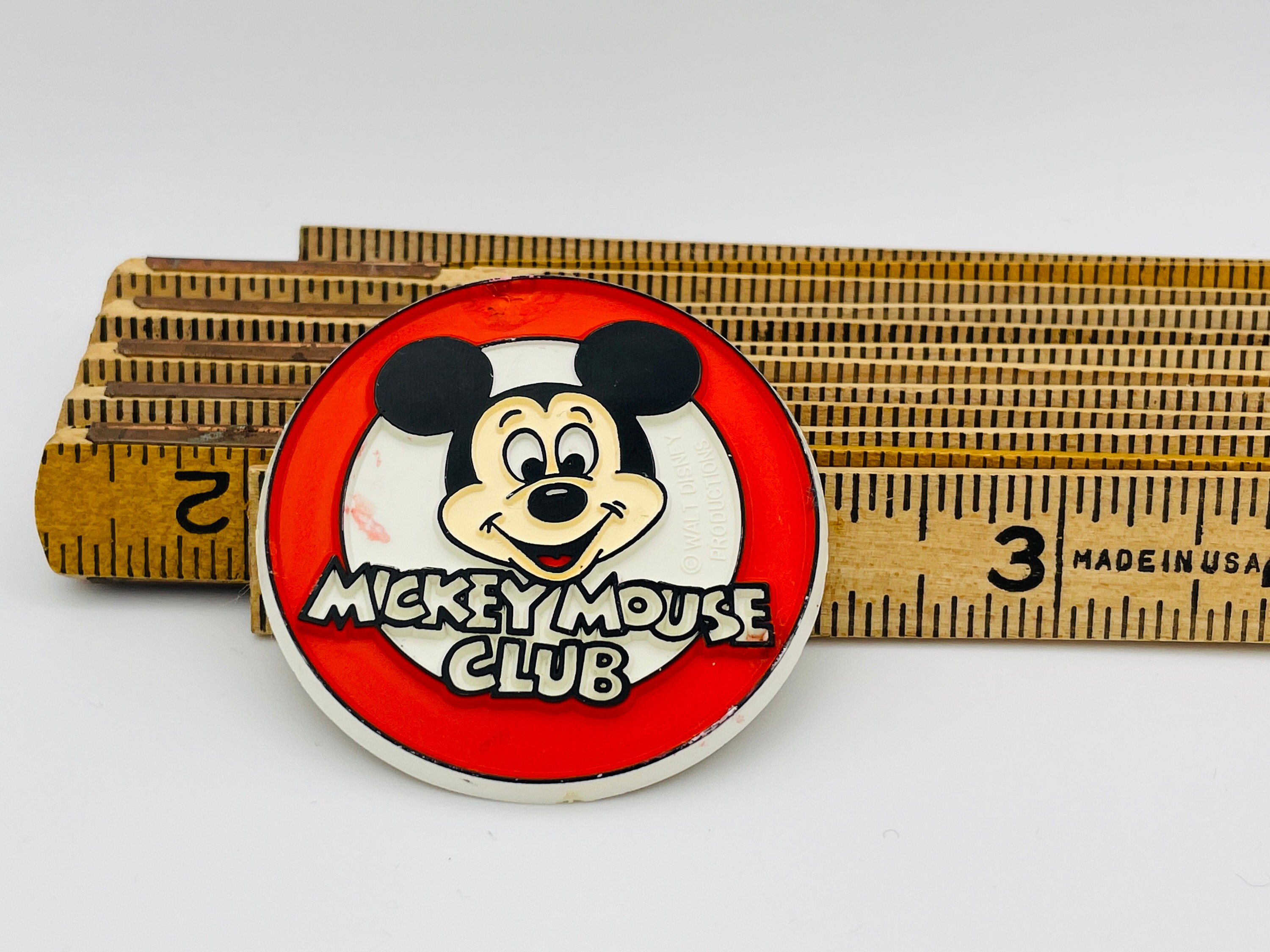 Mickey Mouse Club Pin Vintage Mickey Mouse Club Badge Mickey Mouse Pin ...