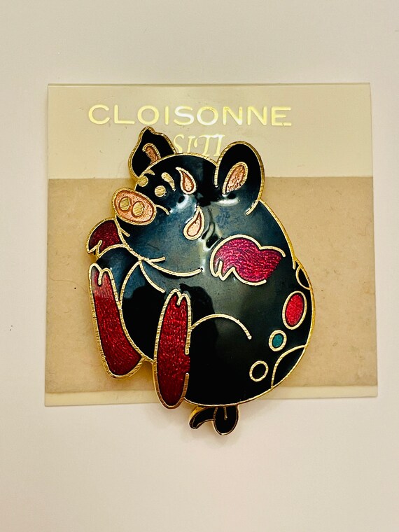 vintage pig pins chinese - Gem