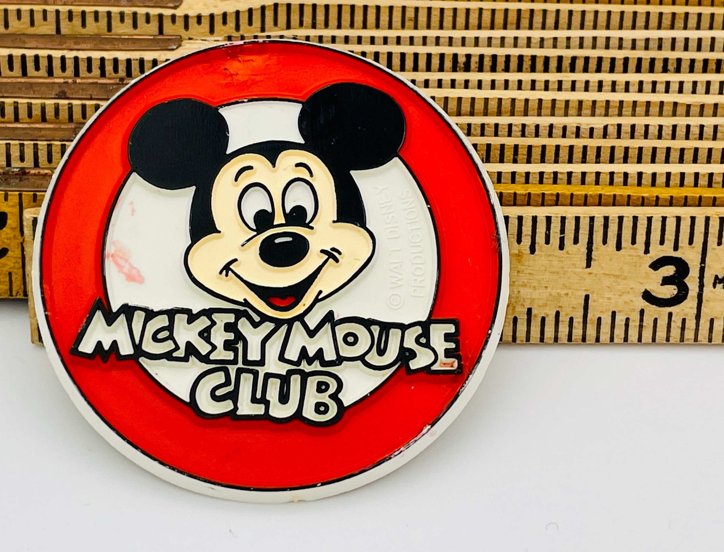 Mickey Mouse Club Pin Vintage Mickey Mouse Club Badge Mickey Mouse Pin ...