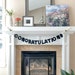 Congratulations Felt Garland Party Garland Graduation Decor Wedding ...